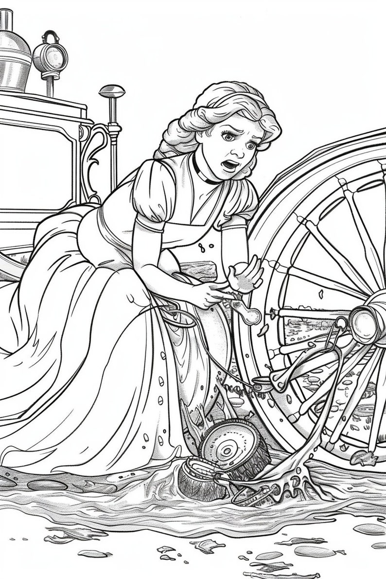 50 Vintage Cartoon Coloring Pages ,cartoon Inspiered Coloring Book for ...