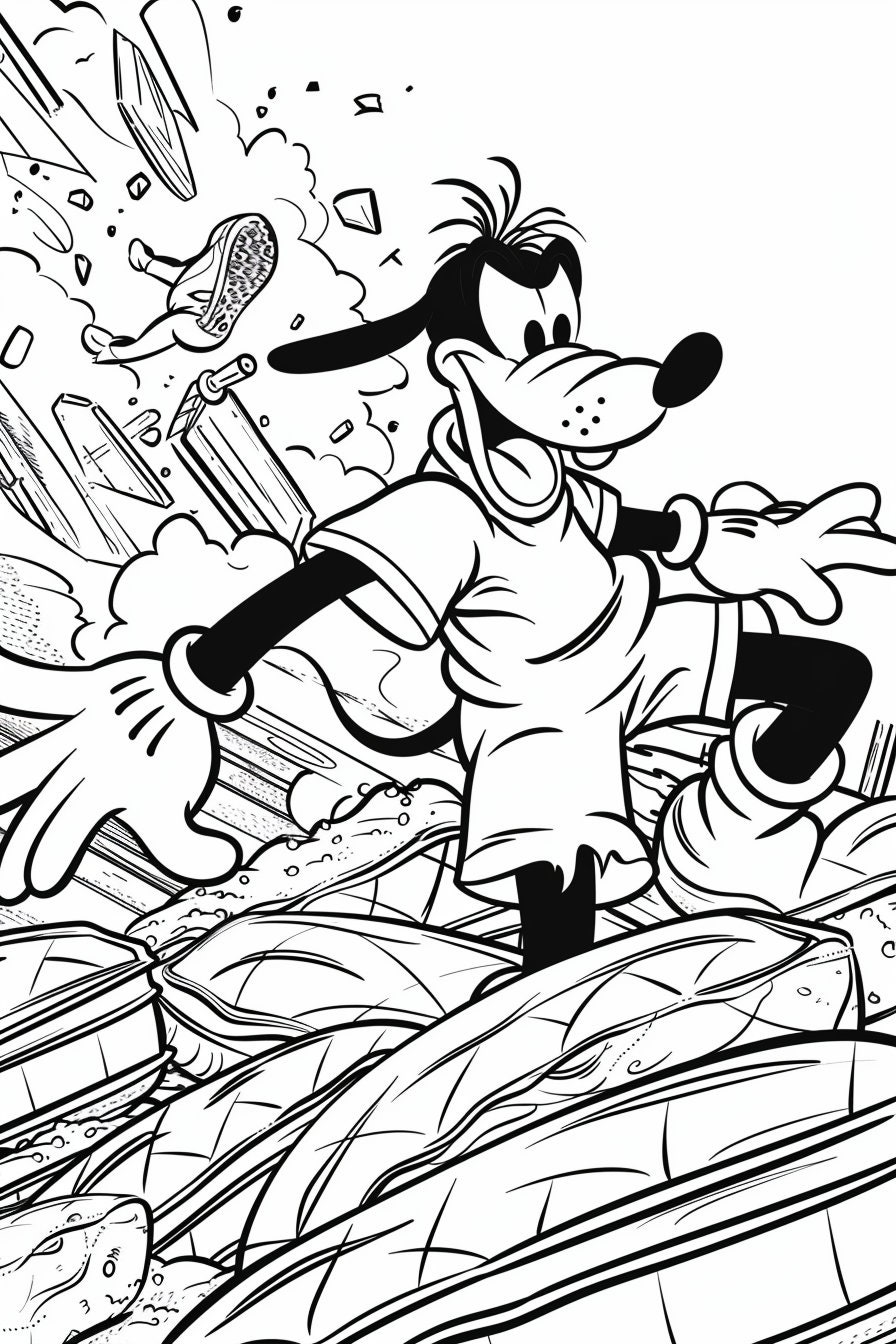 50 Vintage Cartoon Coloring Pages ,cartoon Inspiered Coloring Book for ...