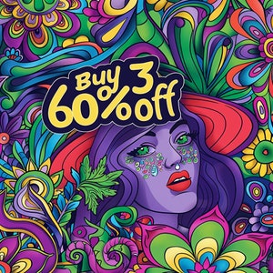 Surreal Oldies : 50 Surreal Coloring Pages for Adults and Kids,trippy ...