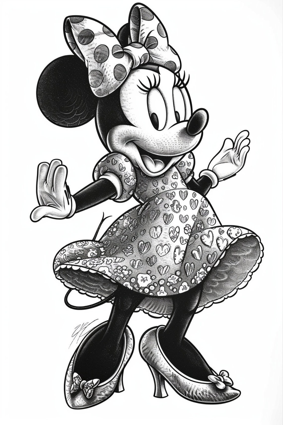 50 Vintage Cartoon Coloring Pages ,cartoon Inspiered Coloring Book for ...