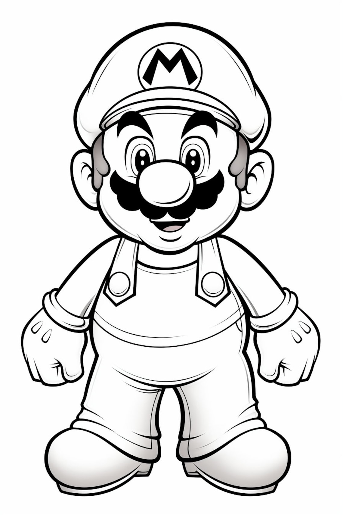 Super Mario Coloring Pages - 35 Adult & Kids Sheets PDF ,mario Bros ...
