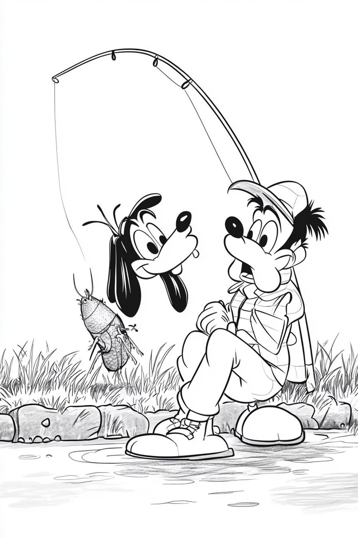 57 Mickey and Friends Coloring Pages , Cartoon Inspiered Coloring Book ...