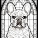 45 Stained Glass Animal Coloring Pages for Adults, Animal Coloring ...