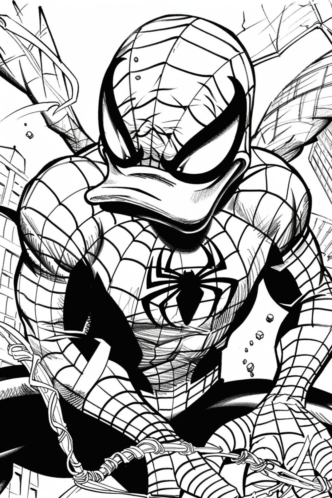 Super Donald : Marvel-dc Superheroes Coloring Pages ,35 Adults ...