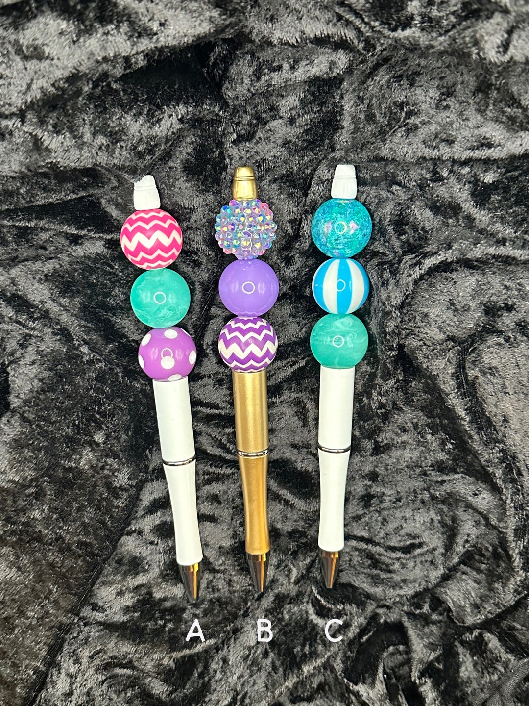 Bubble Gum Beaded Pens - Etsy