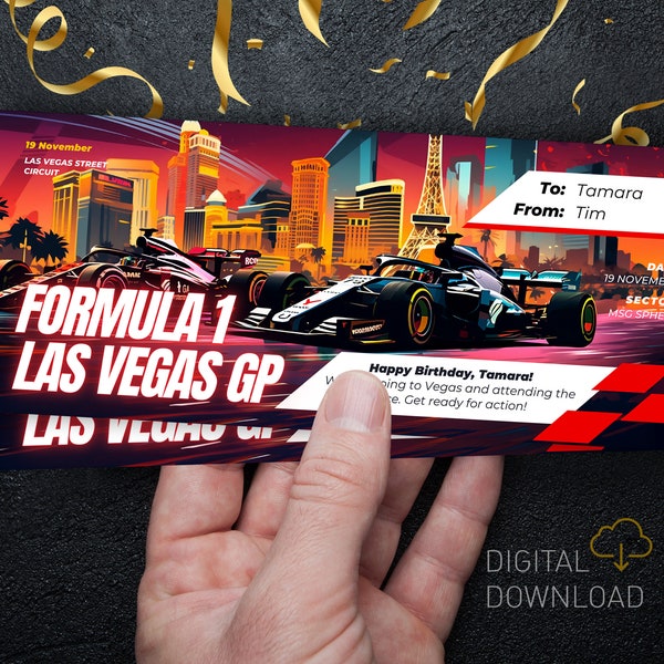 Printable Las Vegas Template - Etsy