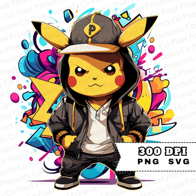 Pikachu Fan Art Cards - Etsy