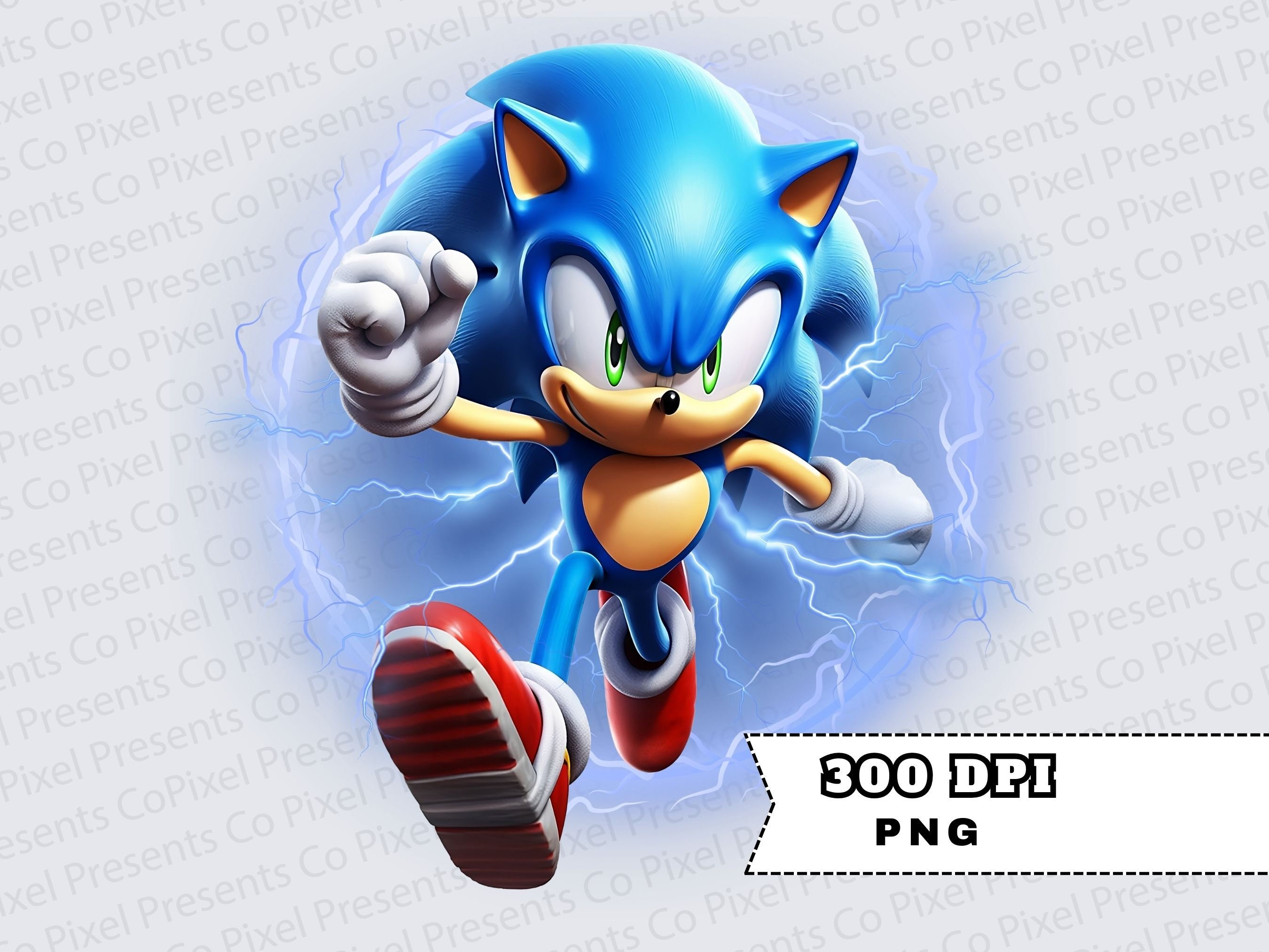 Sonic the Hedgehog PNG Fan Art Sonic Transparent Image - Etsy