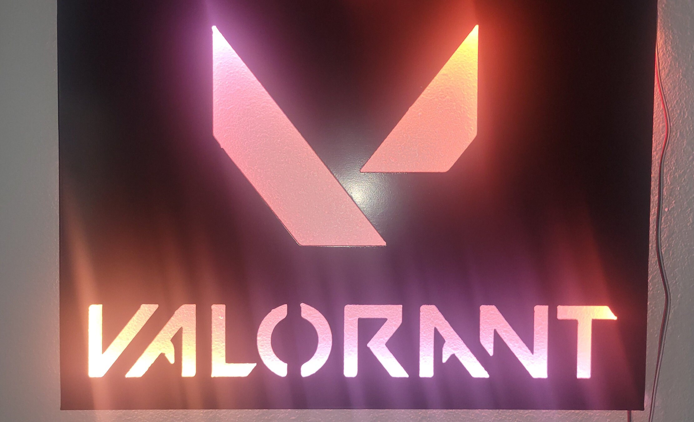 Valorant Metal Wall Decor - Etsy