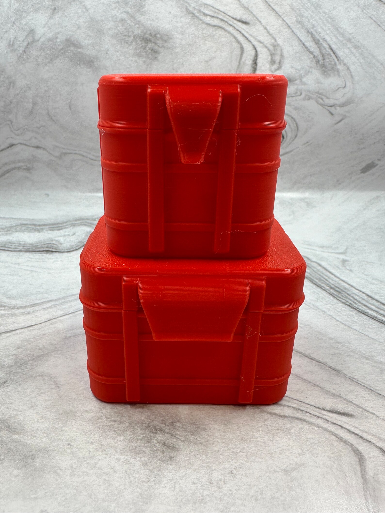 Battery Box - AAA, AA And/or 9V in Red - Etsy