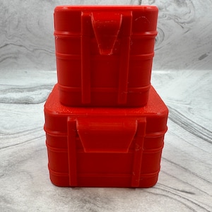 Battery Box - AAA, AA And/or 9V in Red - Etsy