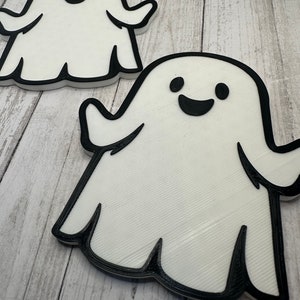 Cute Ghost Coasters 3D Printed - Etsy