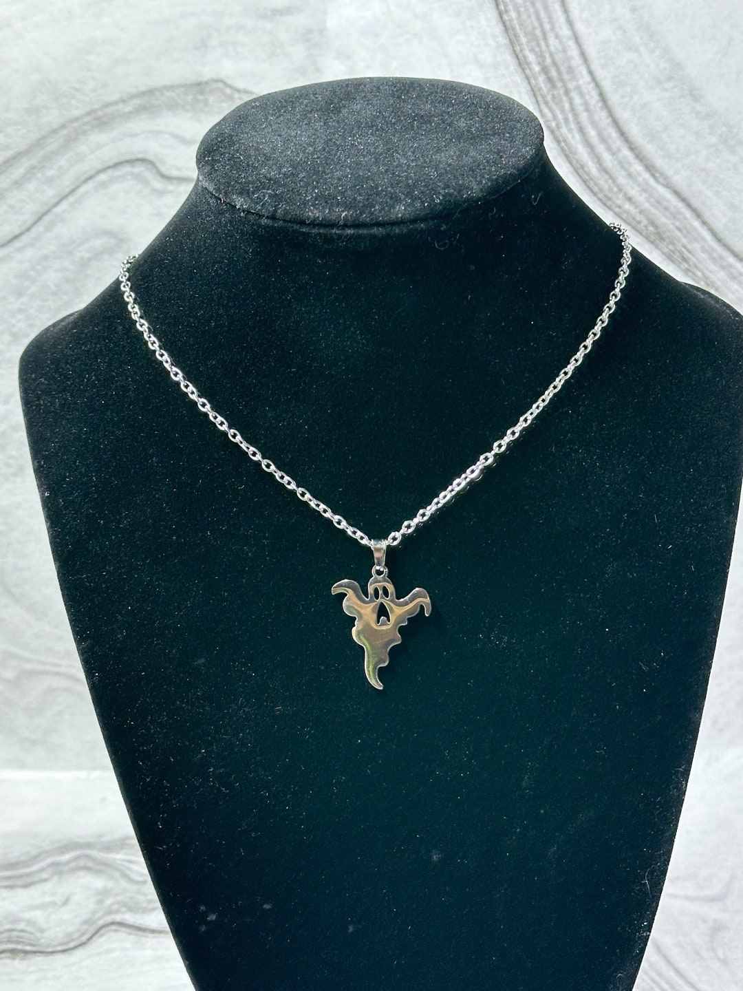 Spirit Specter Ghost Necklace - Etsy