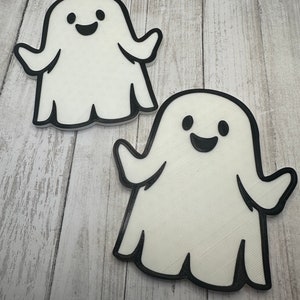 Cute Ghost Coasters 3D Printed - Etsy