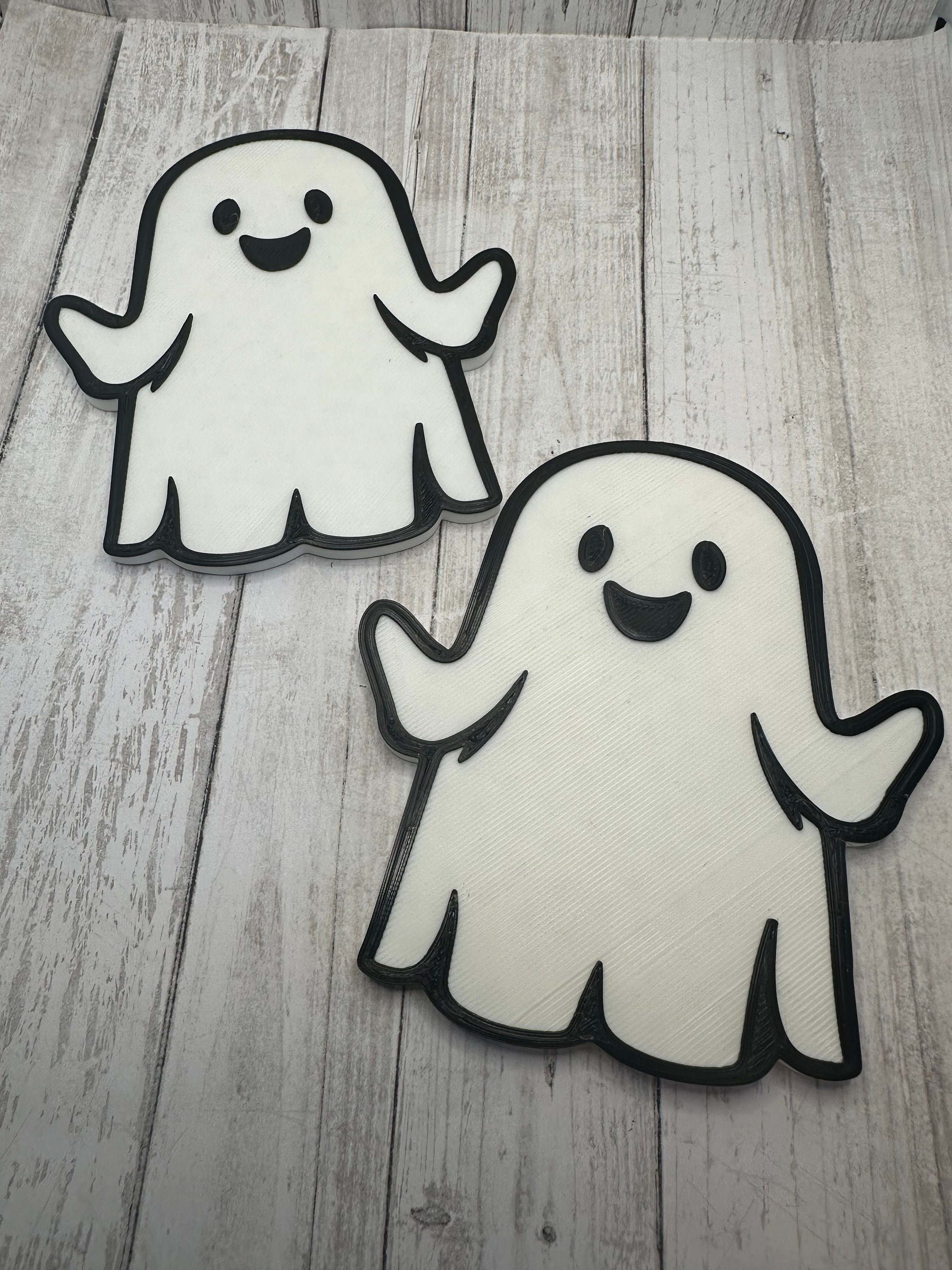 Cute Ghost Coasters 3D Printed - Etsy