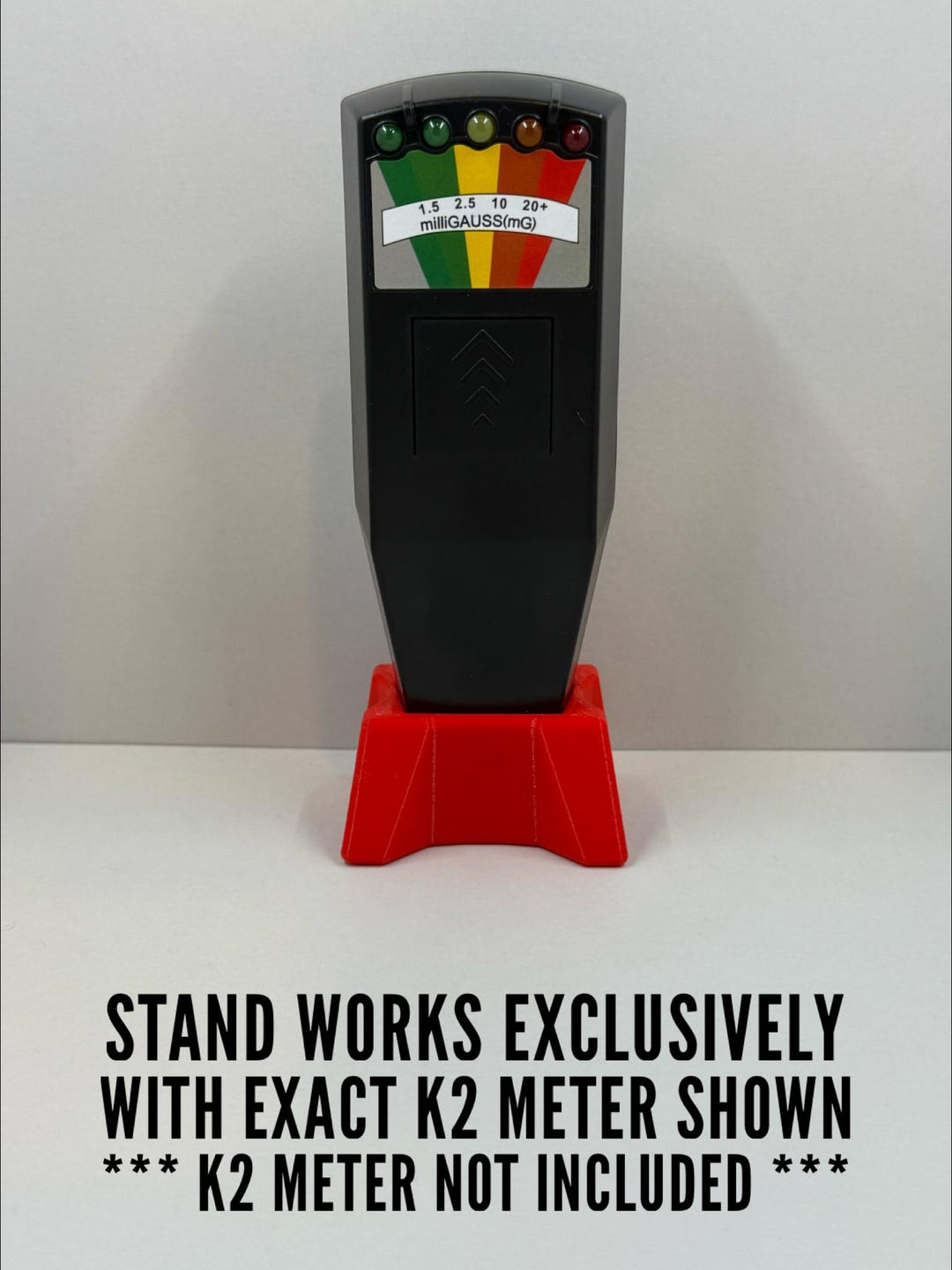 K2 Meter Stand EMF in Red (STAND ONLY ) From Design by Thinklab1986 - Etsy