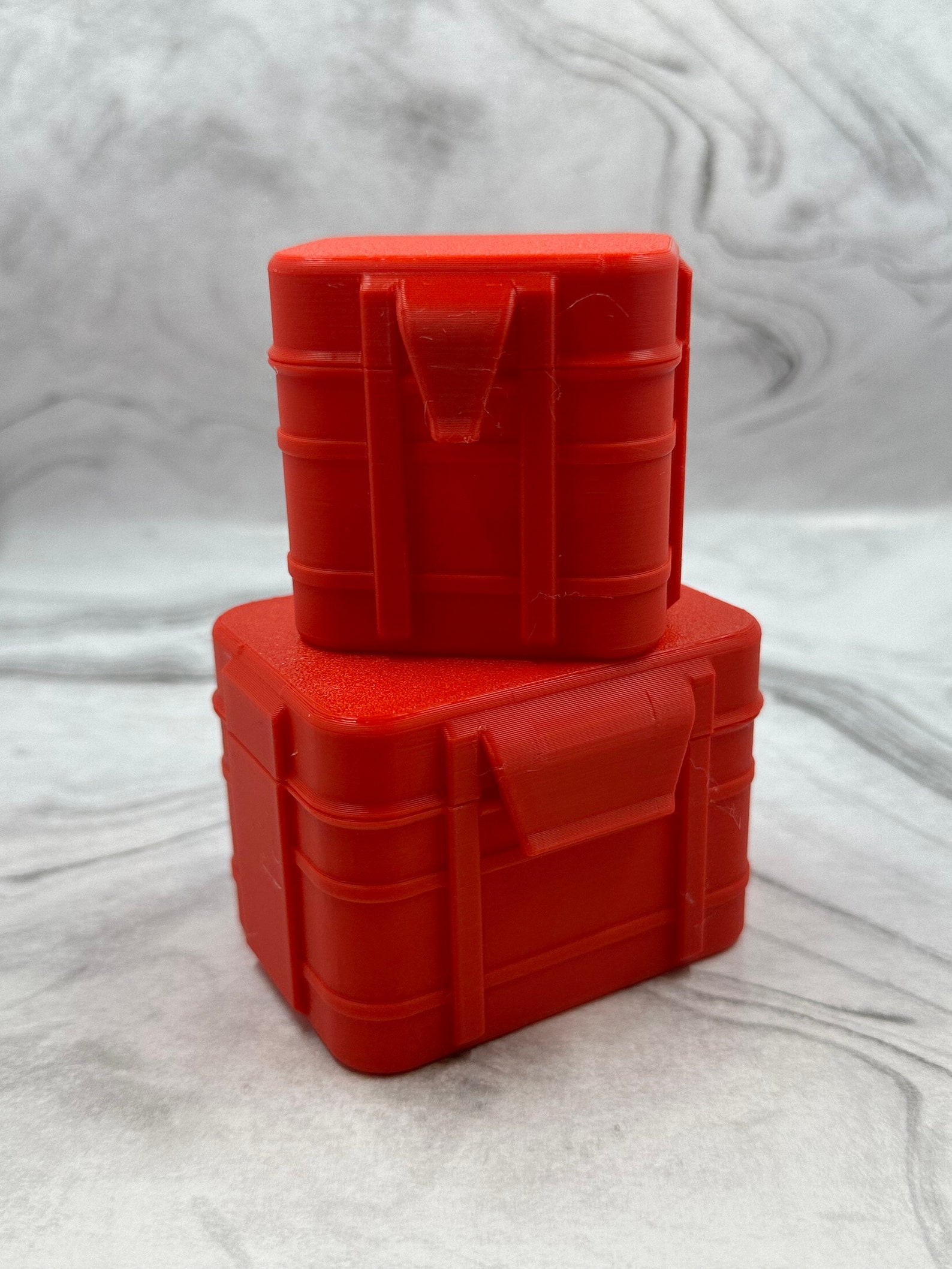 Battery Box - AAA, AA And/or 9V in Red - Etsy
