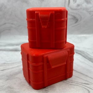 Battery Box - AAA, AA And/or 9V in Red - Etsy