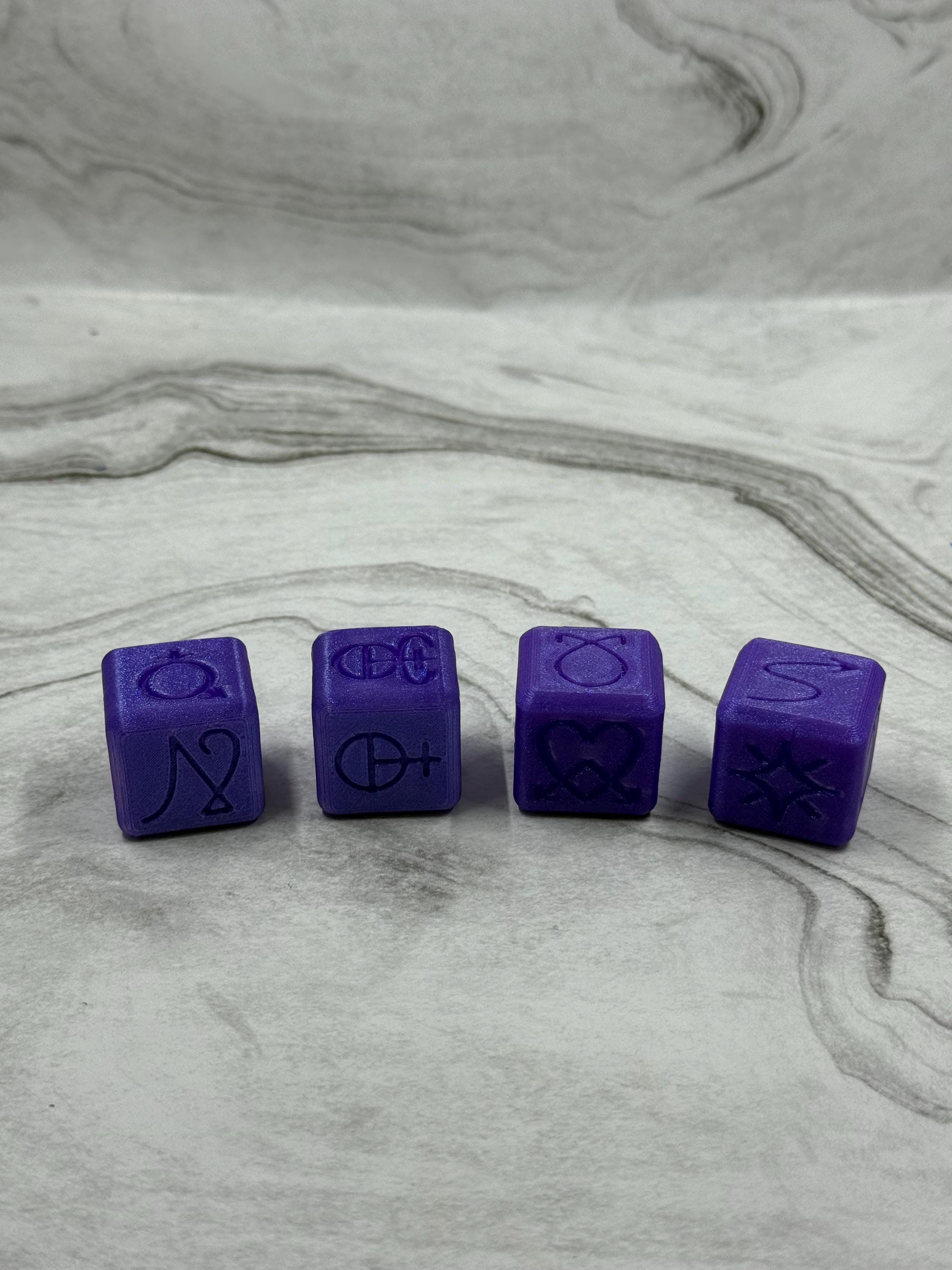 Spirit Dice - Major Arcana Symbols - Etsy