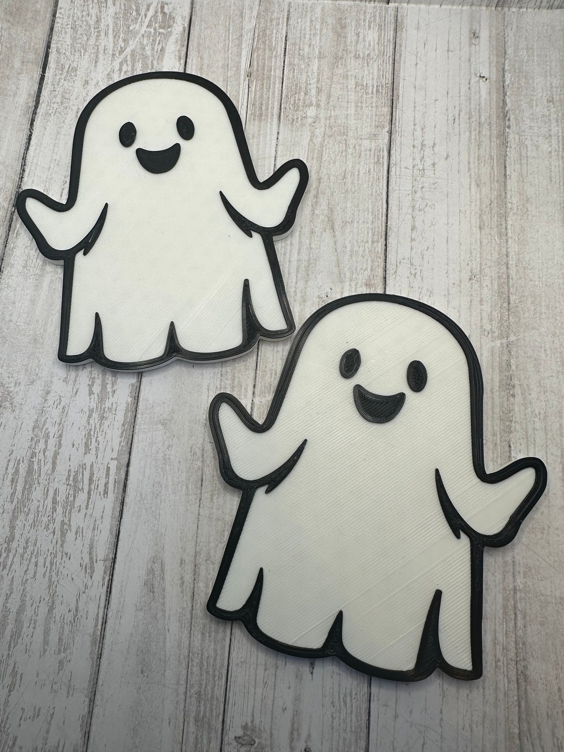 Cute Ghost Coasters 3D Printed - Etsy