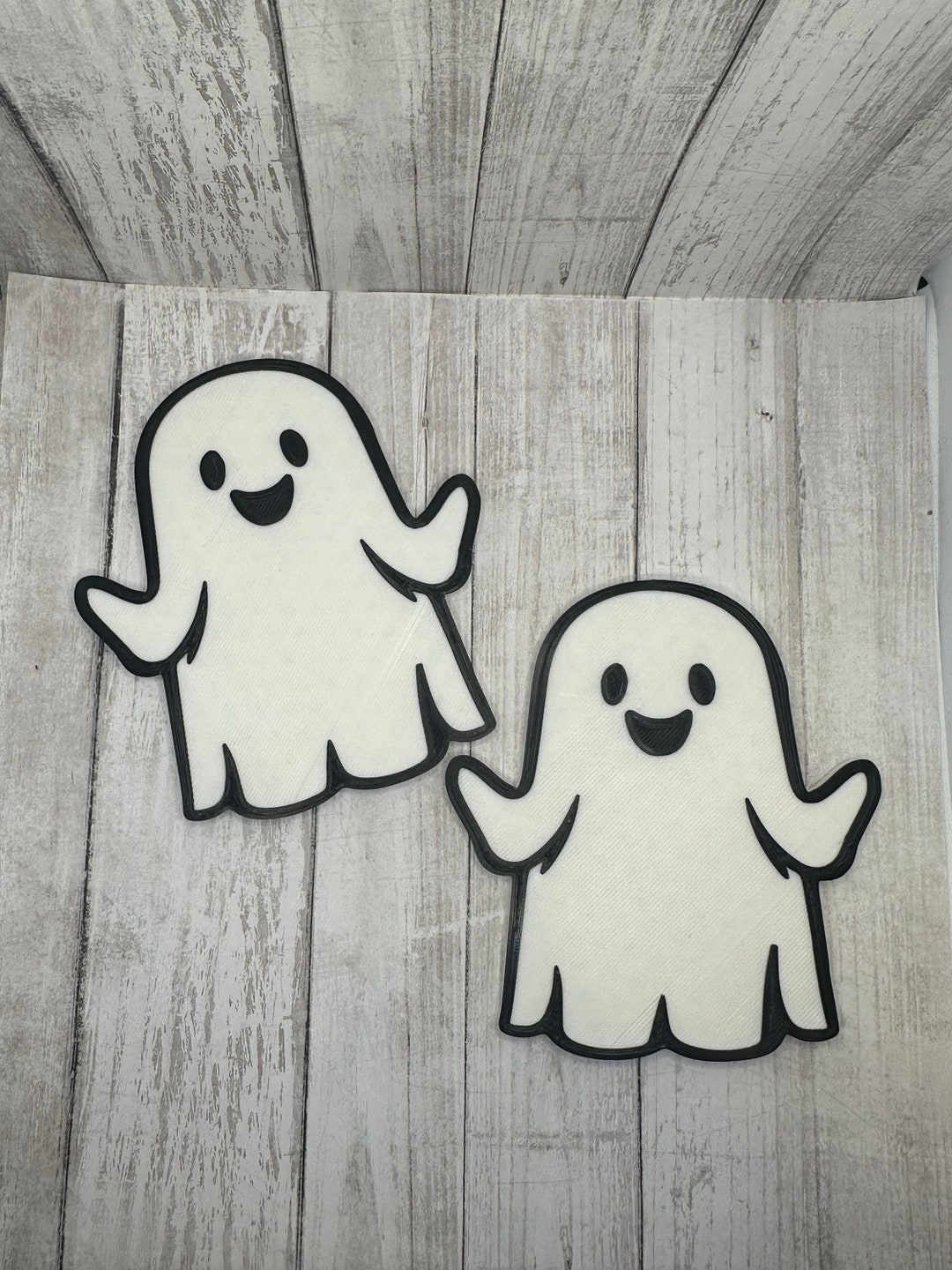 Cute Ghost Coasters 3D Printed - Etsy