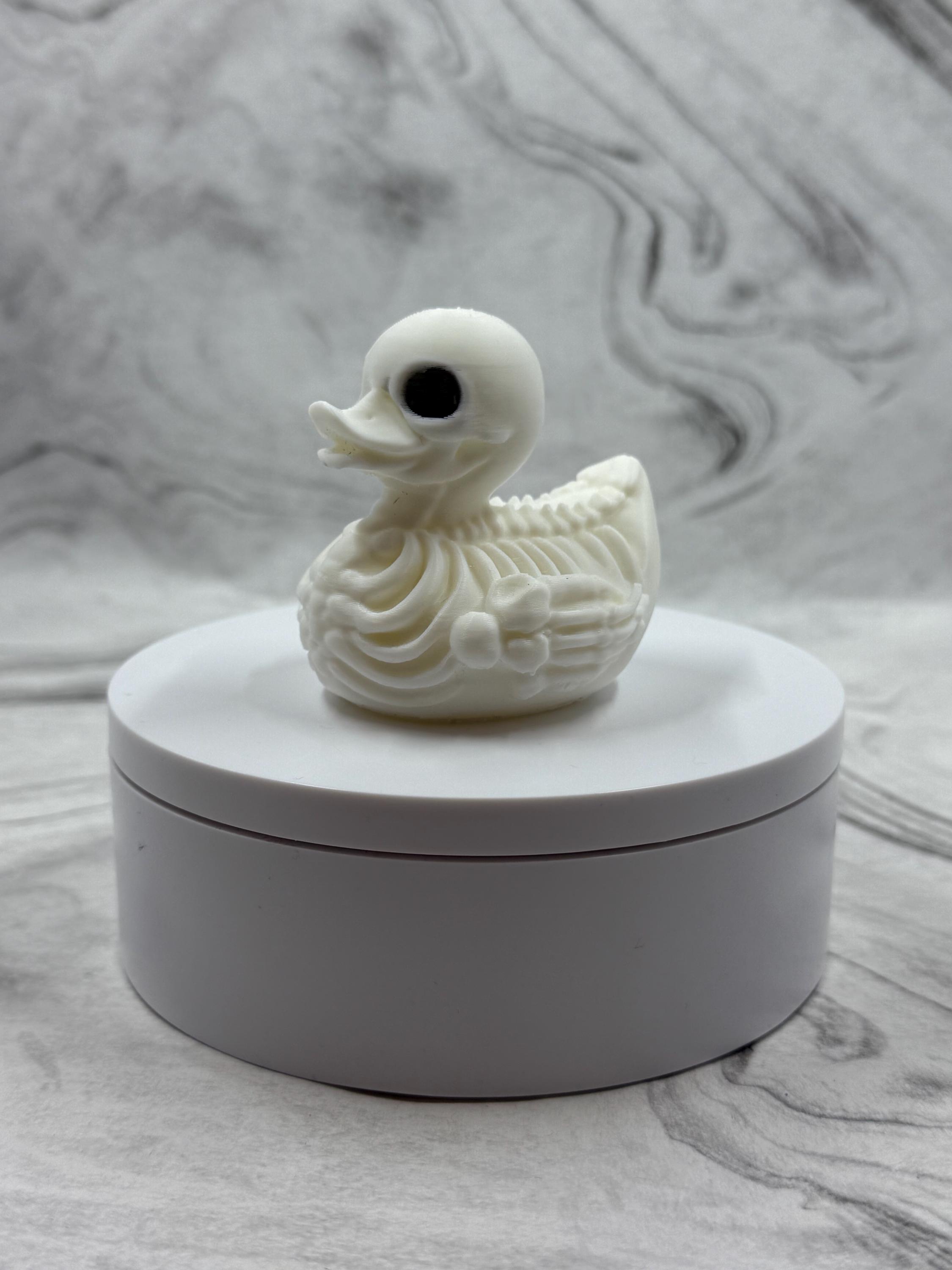 3D Printed Skeleton Ducky - Etsy