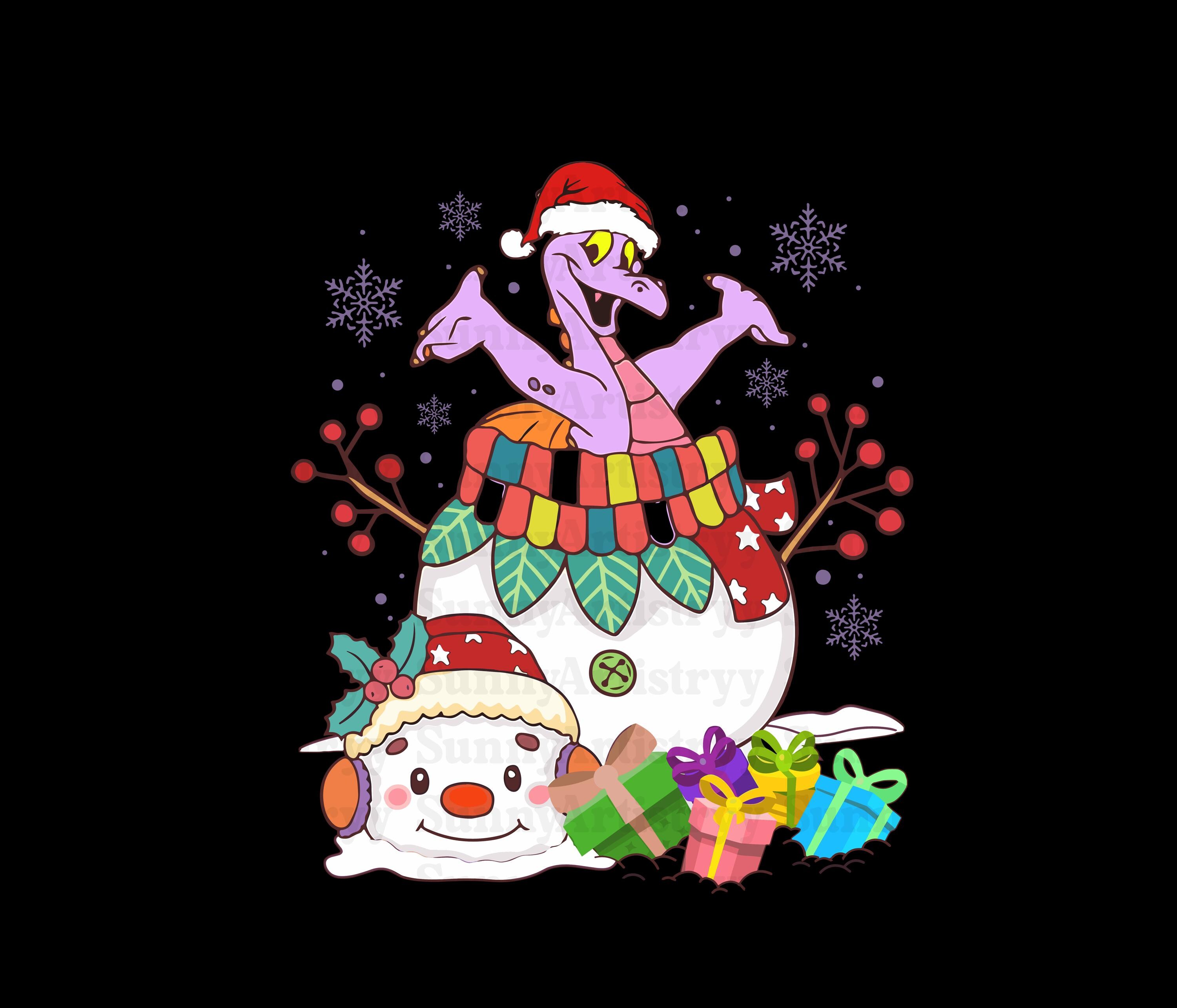 Christmas Figment Epcot Png, Figment Png, Retro Figment Png, Figment ...
