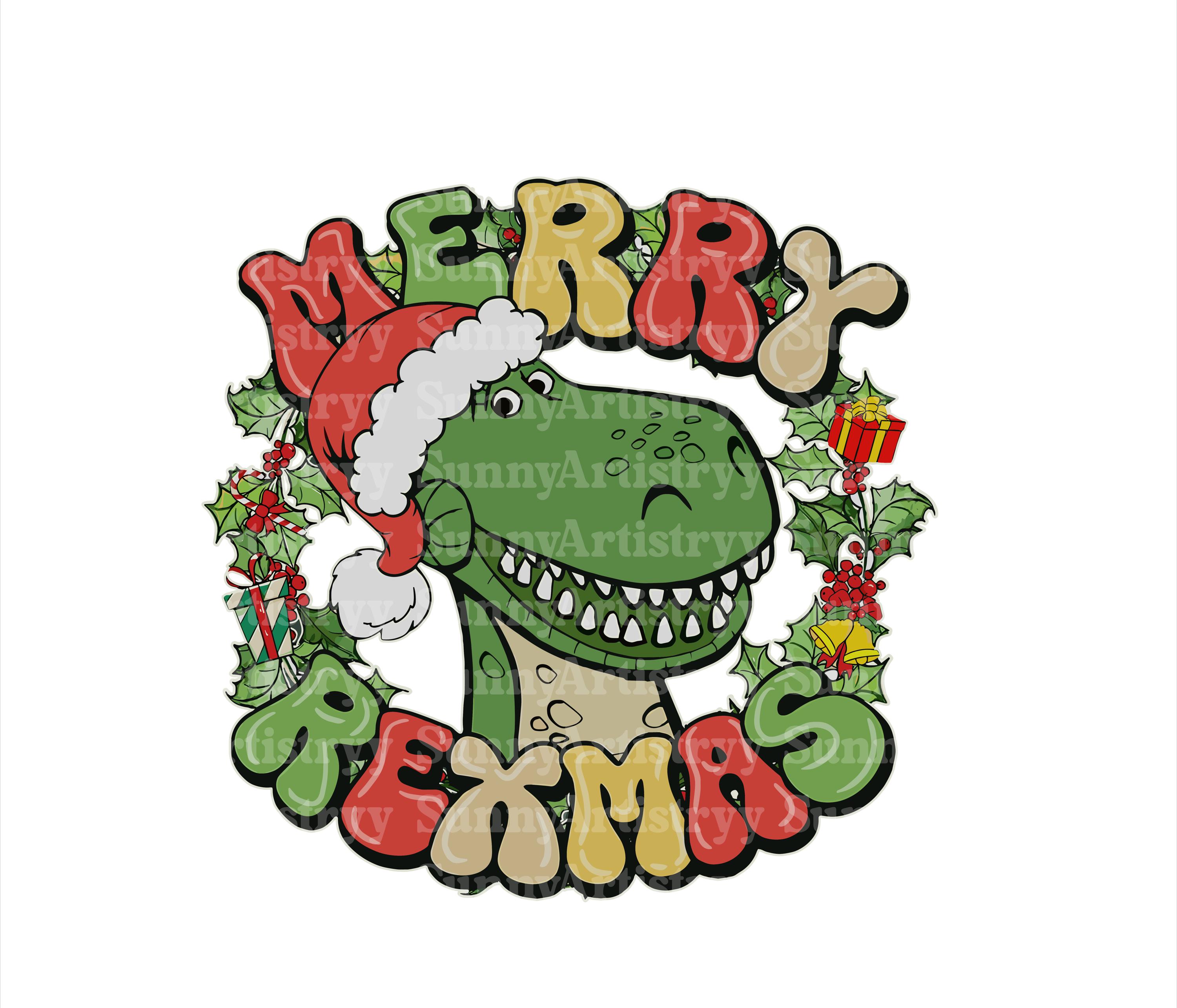 Christmas Rex Svg, Rex Png, Dinosaur Rex Png, Rex Sublimation, Toy ...