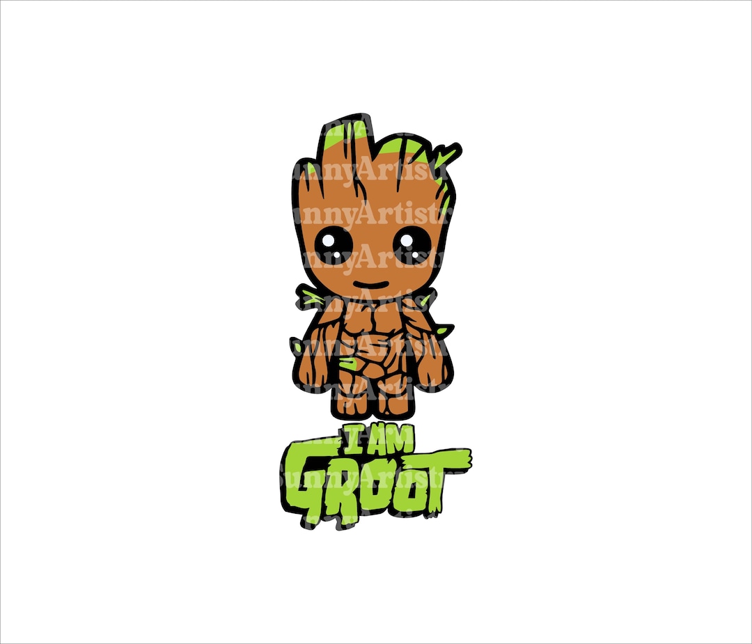I Am Groot Png, Groot Svg, Baby Groot Svg,, Groot Clipart, Svg for ...