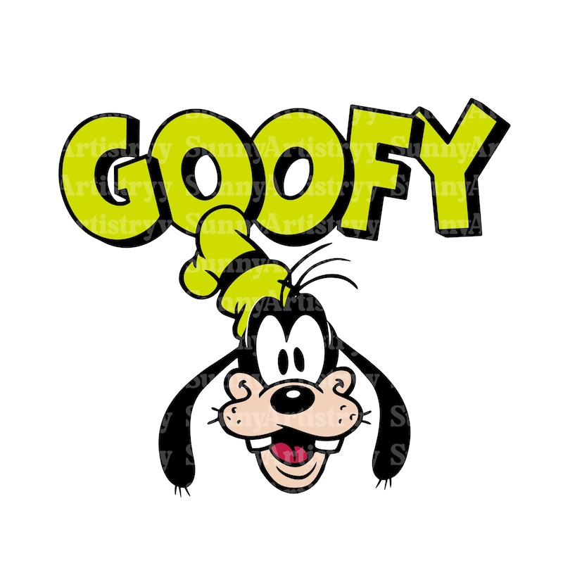 Goofy Svg - Etsy