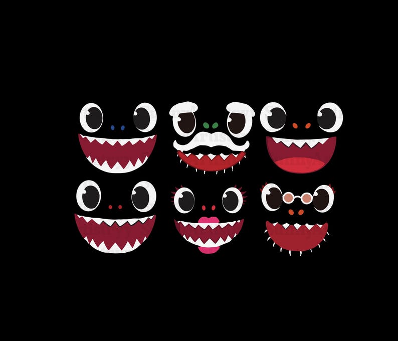 Baby Shark Face Png Svg, Baby Shark Birthday Family Png Svg, Baby Shark ...