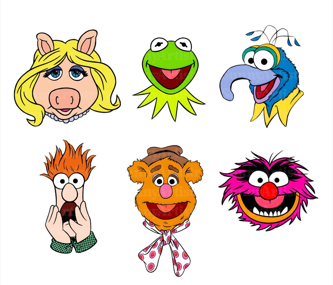 Muppets Png, Muppets Svg, Muppets Svg for Cricut Sublimation, Family ...