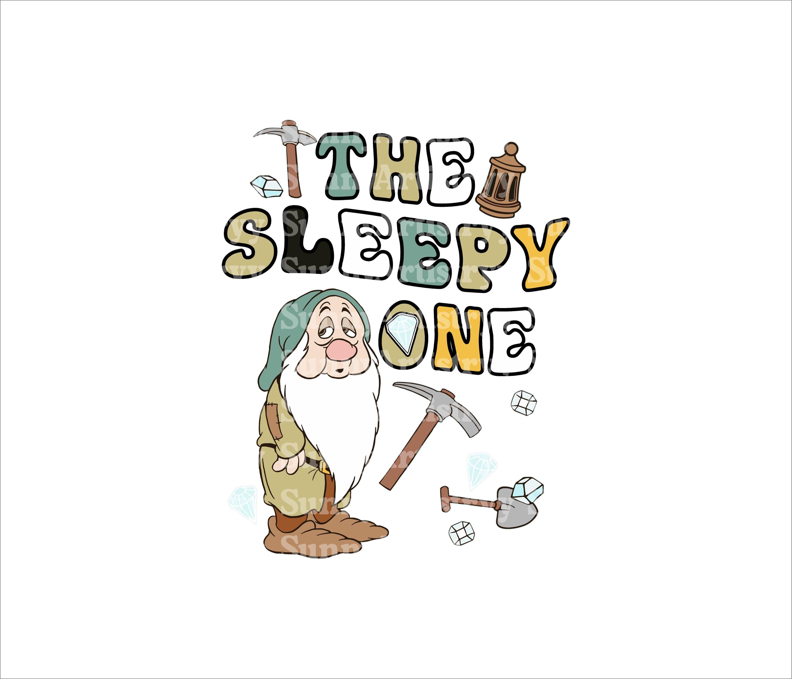 The Sleepy One, Seven Dwarfs Png, Seven Dwarfs Svg, Svg Files for ...