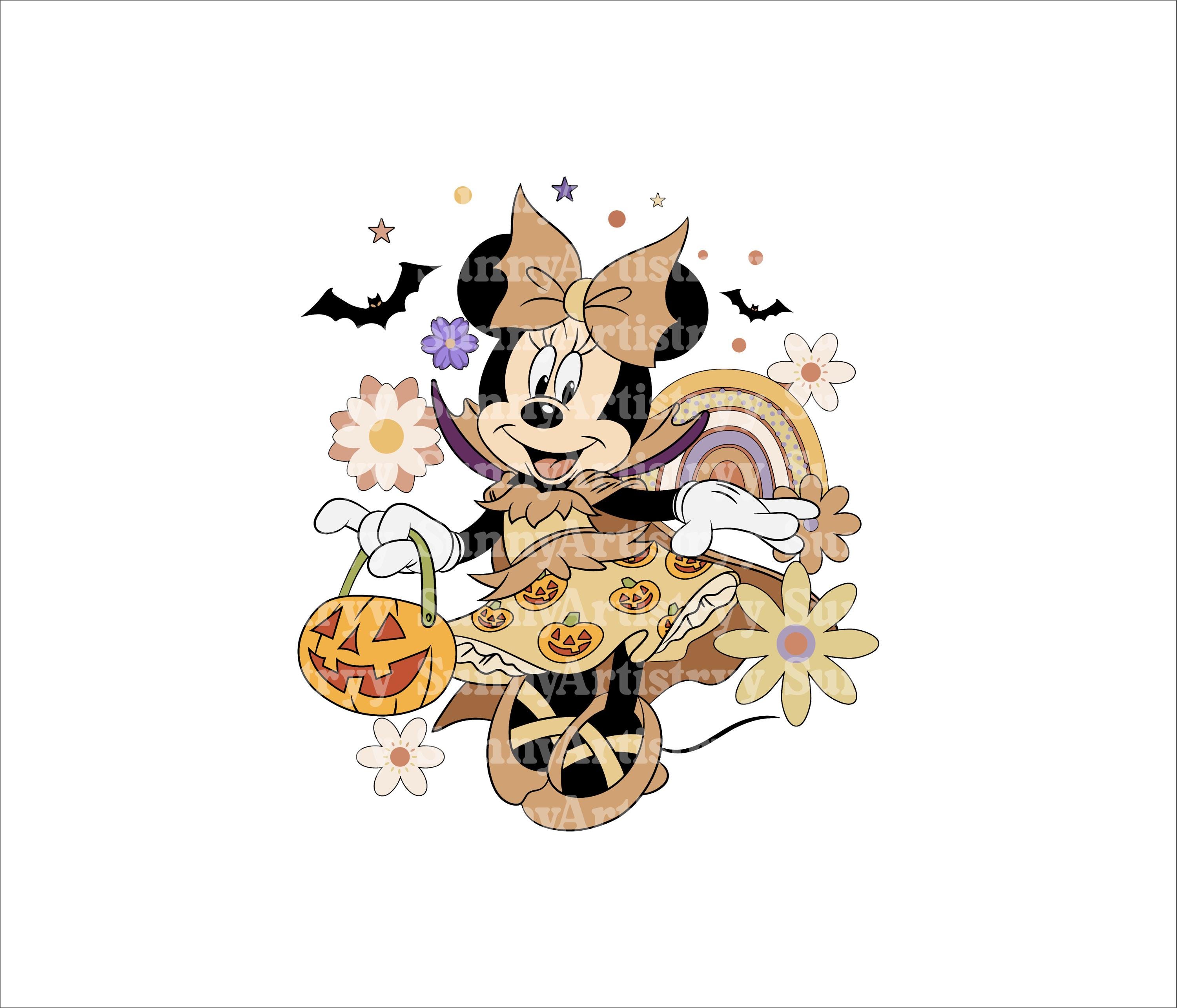 Halloween Mouse and Friends Minnie Png, Minnie Mouse Svg, Halloween Png ...