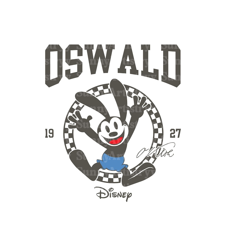 Oswald the Rabbit Clipart - Etsy
