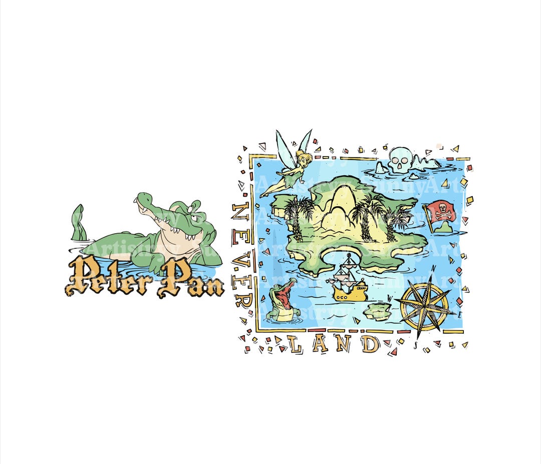 Peter Pan Svg, Peter Pan Png, Neverland Svg, Neverland Png, Peter Pan ...