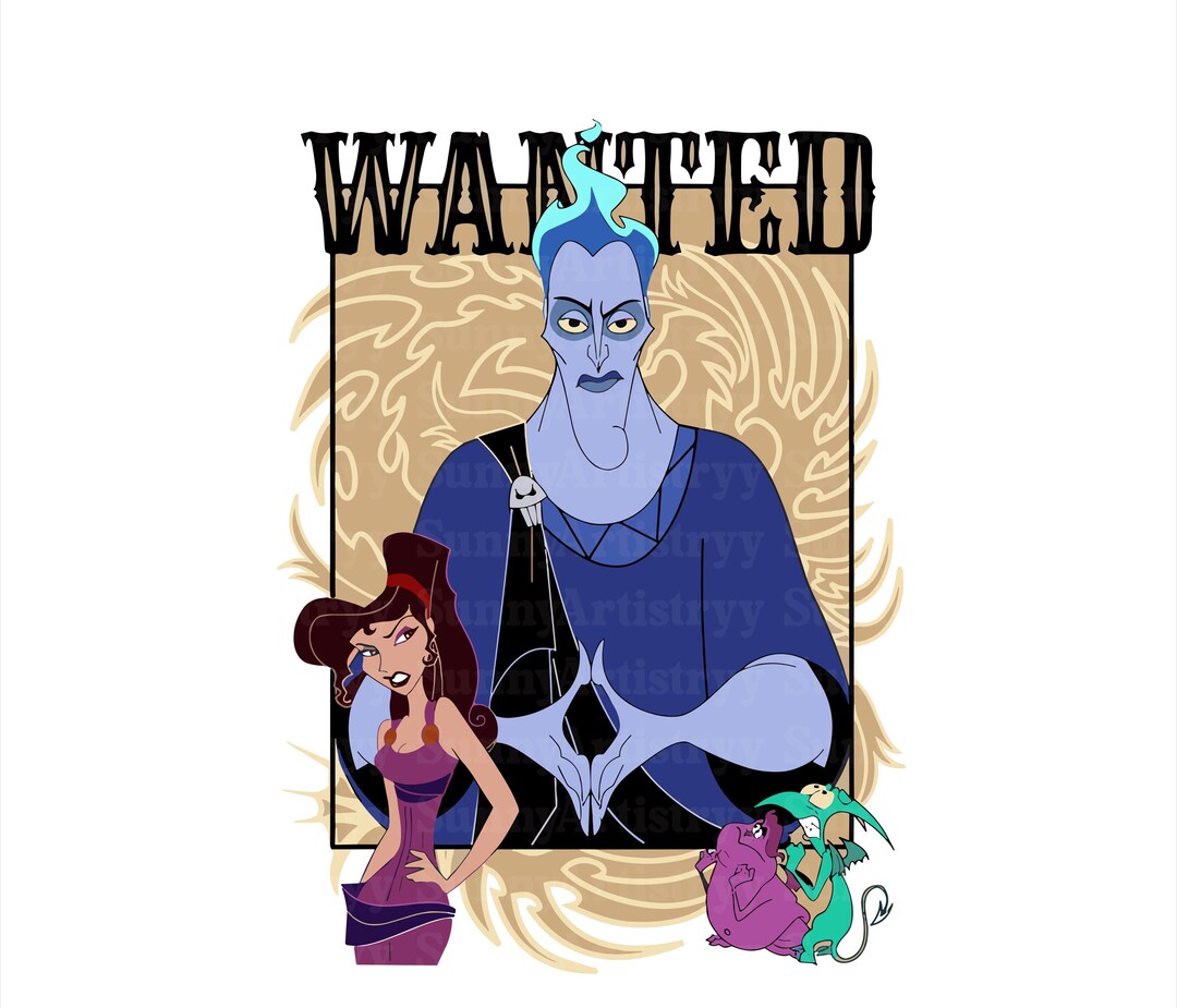 Hades Svg, Hades Png, Hercules Sublimation Design, Hercules Magic ...