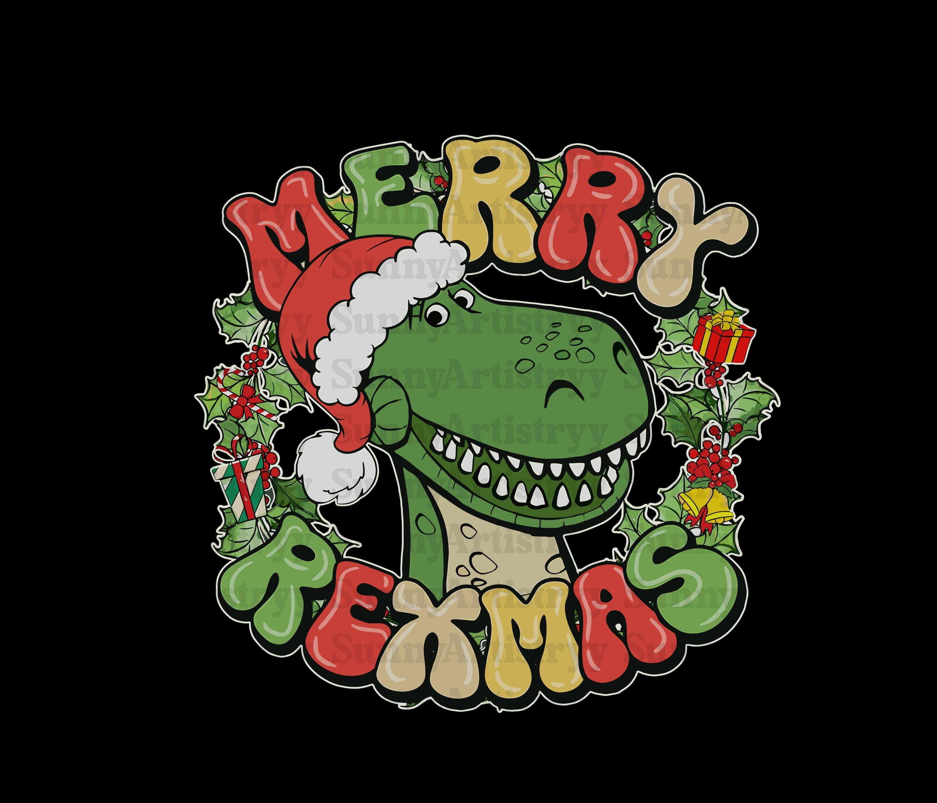 Christmas Rex Svg, Rex Png, Dinosaur Rex Png, Rex Sublimation, Toy ...