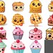 Sweet Treats Clipart | Cute Ice Cream Clipart | Dessert PNG | Waffle ...