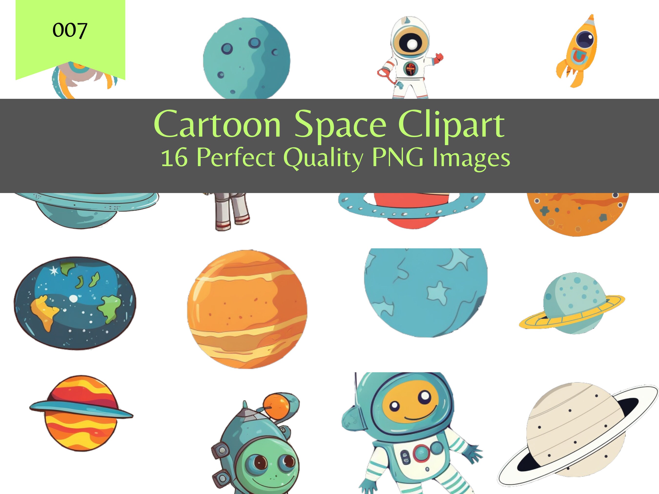 Space Clipart | Planet Clipart | Space PNG | Astronaut Clipart ...