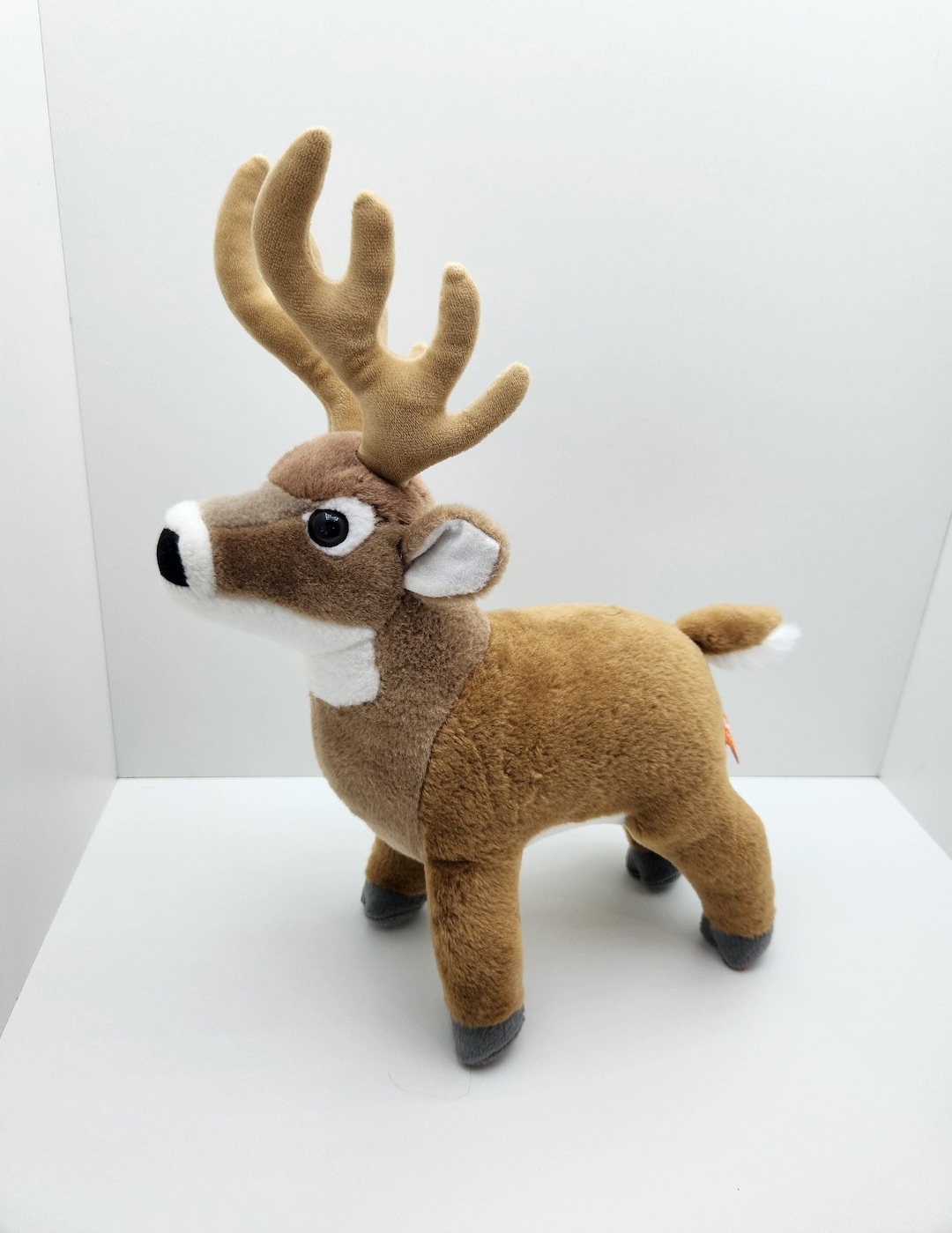 Vintage Wild Republic 'white Tail Buck' Plush (12 Inch) - Etsy
