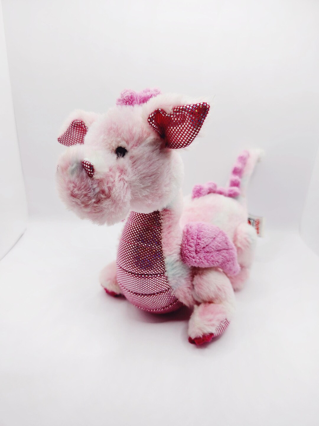Vintage GANZ Webkinz ~ "whimsy" (9 Inch) the Pink Dragon - No Code - Etsy