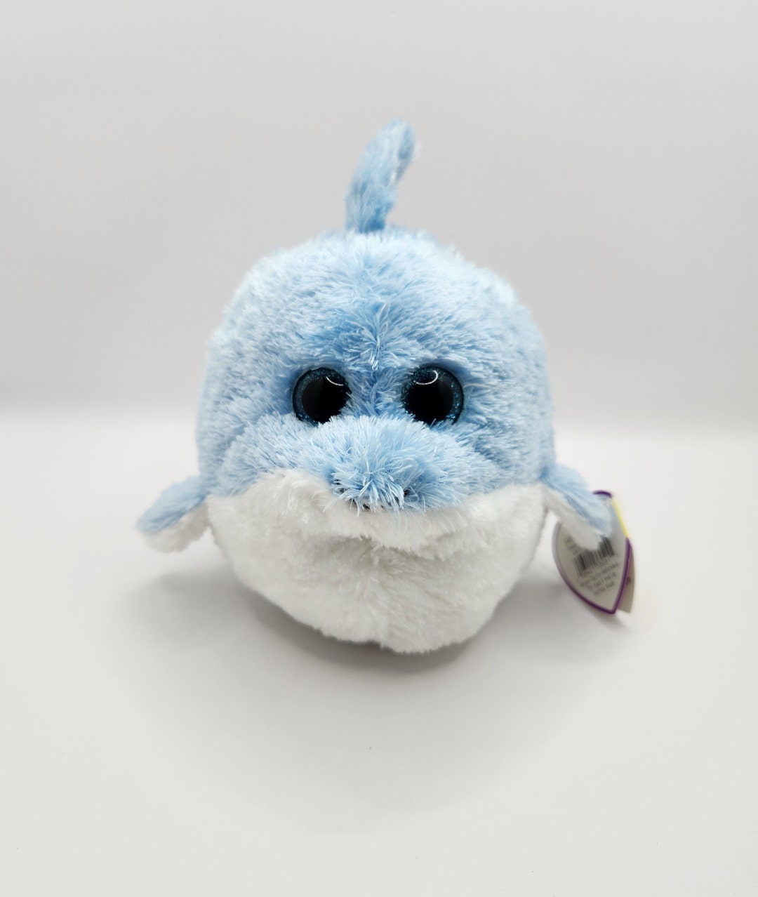 Vintage Ty Beanie Ballz ' Laguna' the Blue Dolphin Plush Ball (5 Inch ...