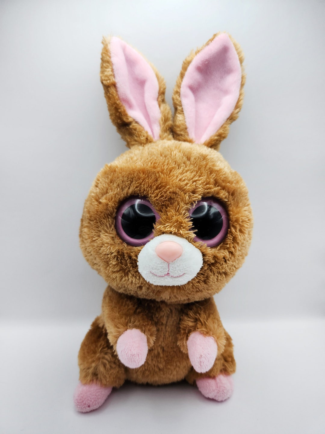 Vintage Ty Beanie Boo 'hopson' Rabbit (9 Inch) *rare* Purple Tush Tag ...