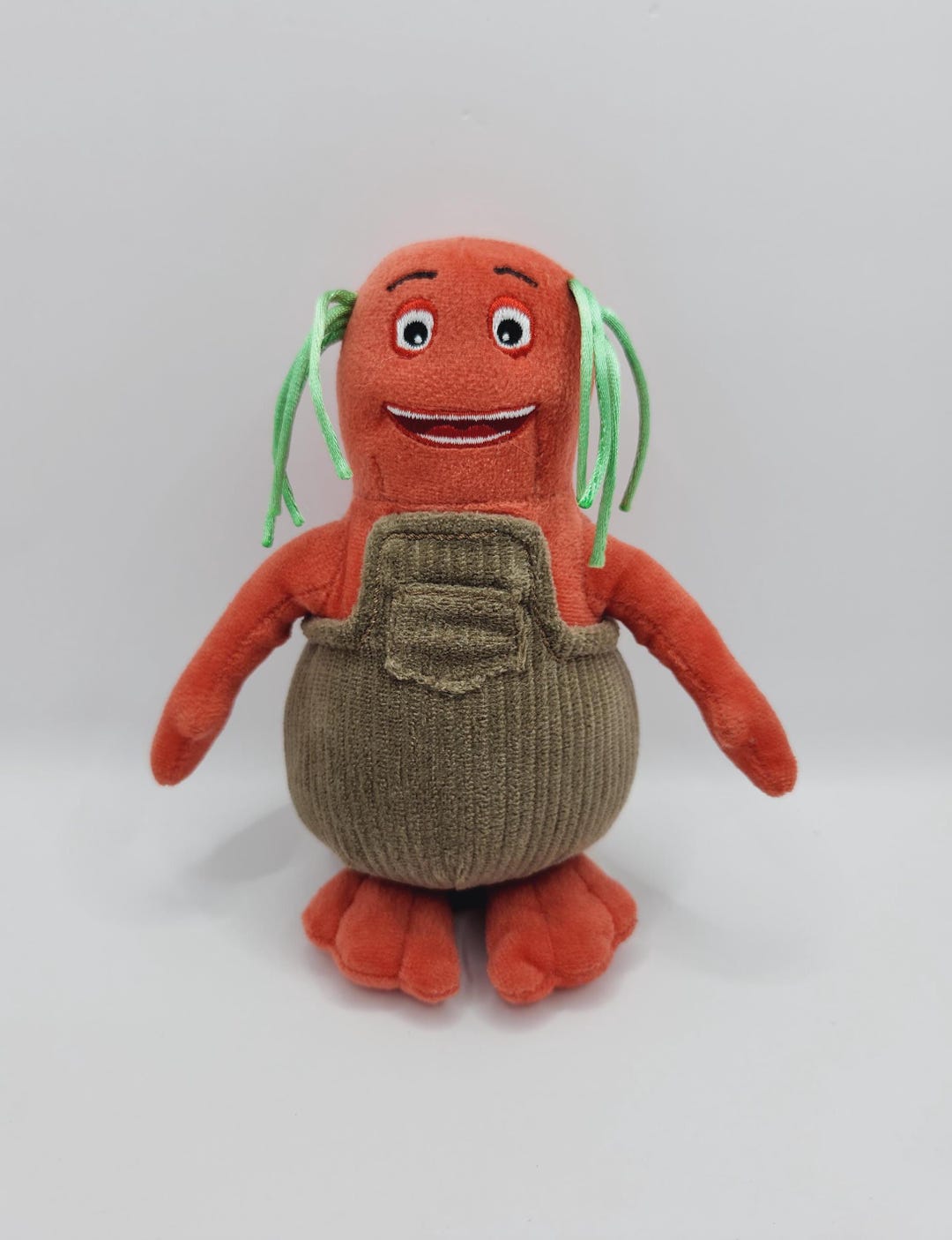 Vintage Ty Beanie Baby “ruddle” the Red Boblin - From the TV Show the Boblins (6 Inch) - Etsy