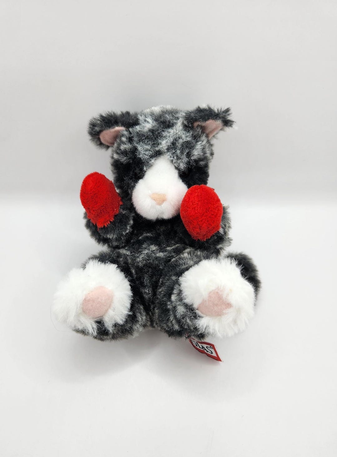 Vintage Douglas Plush 'lil' Baby' the Black & White Kitten (6 Inch) - Etsy