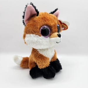 Vintage Ty Beanie Boo 'slick' the Fox (6 Inch) - Etsy