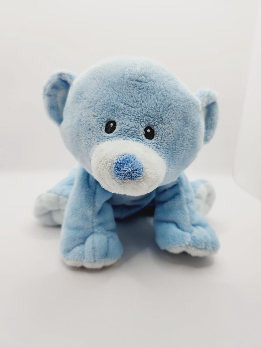 Ty Pluffies Collection 'baby Woods Blue' the Bear (9 Inch) *very Rare ...