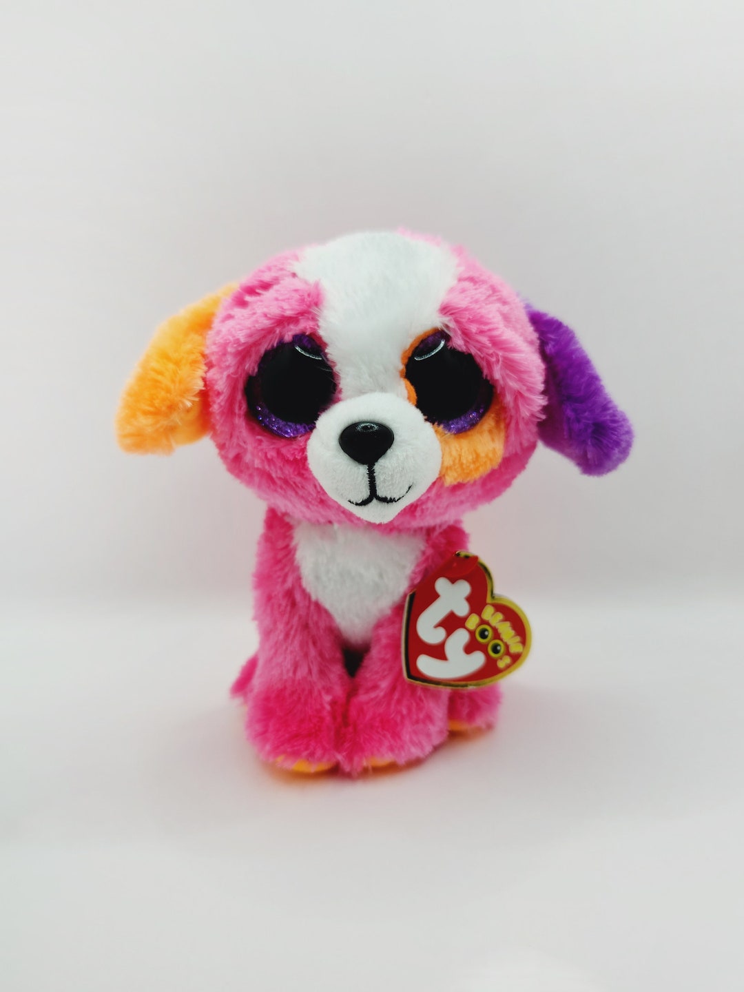 Vintage Ty Beanie Boo 'austin' the Pink Dog (6 Inch) - Claire's ...