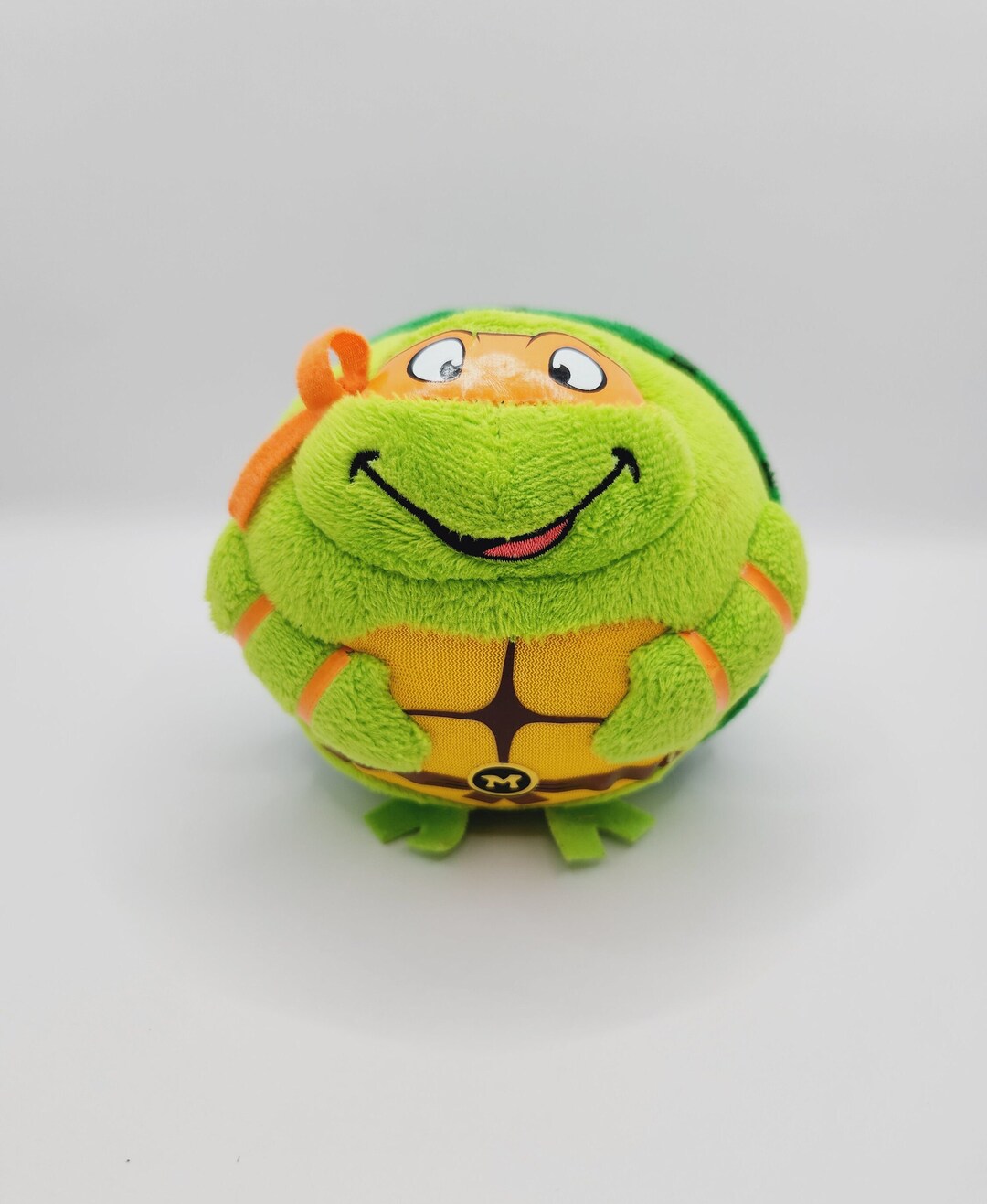 Vintage Ty Beanie Ballz 'michelangelo' the Ninja Turtle Plush Ball (5 ...